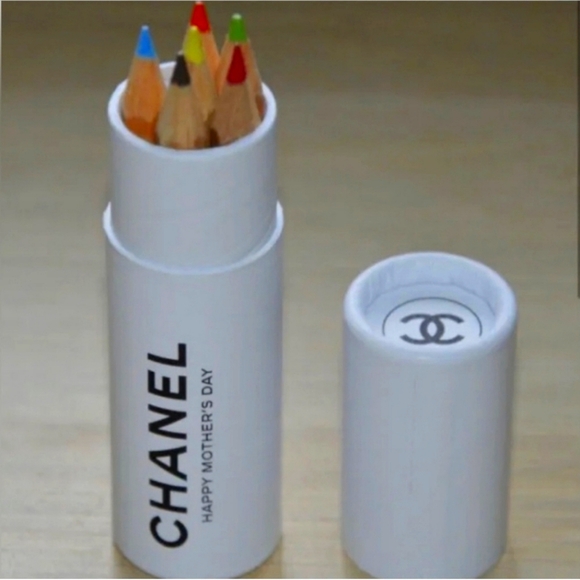 CHANEL | Accessories | Chanel Collectibles Colored Pencils New In Box ...